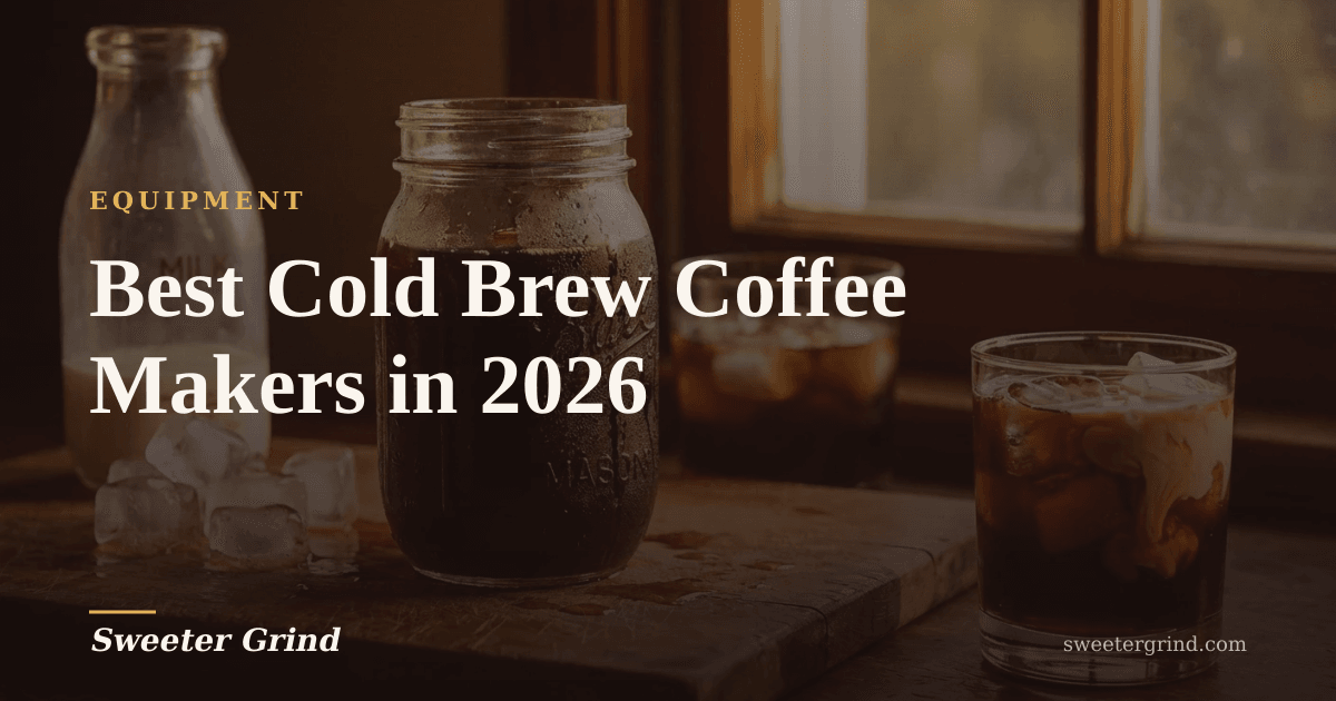 Best Cold Brew Coffee Makers in 2026 | Sweeter Grind